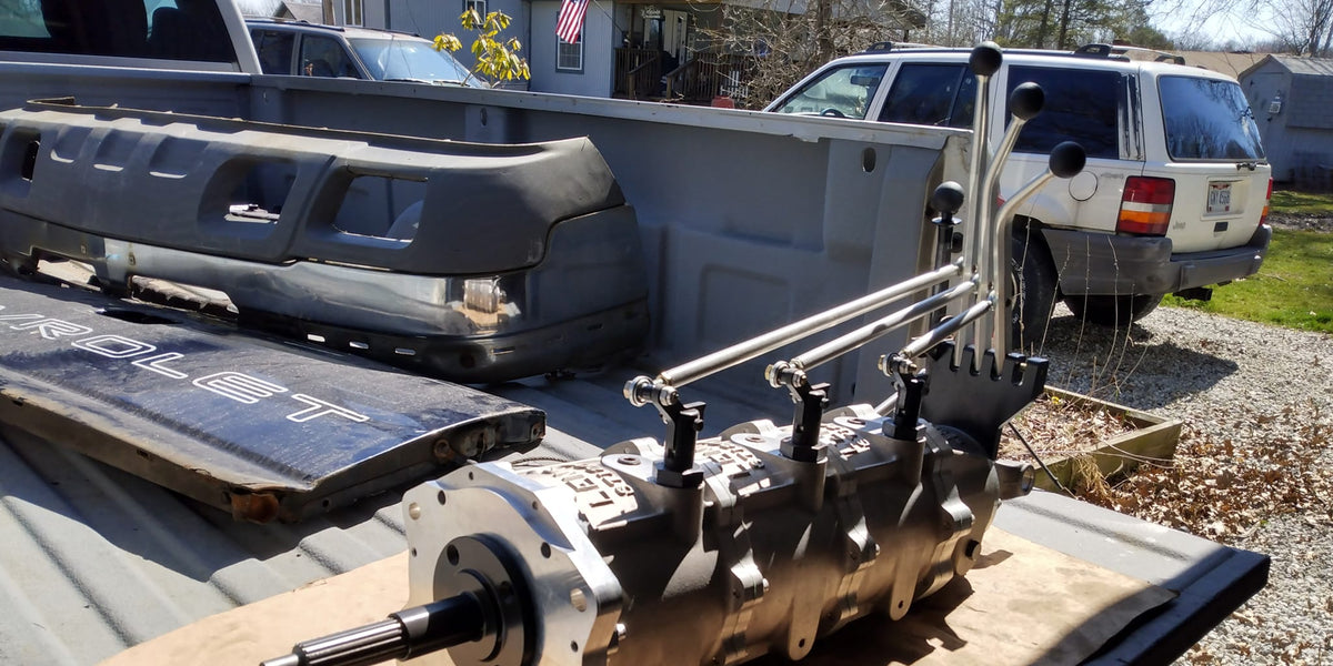 LENCO ST 1200 4-Speed Transmission with Ram Force 10.5 Dual Disc Clutc ...