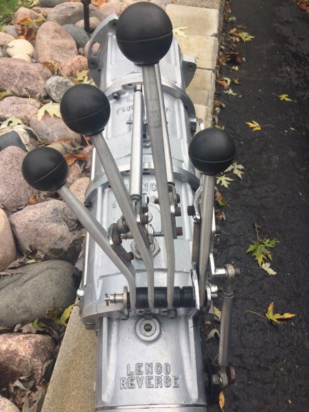 Lenco CS1 4-Speed Manual Transmission with Hurst Lighting Shifters ...
