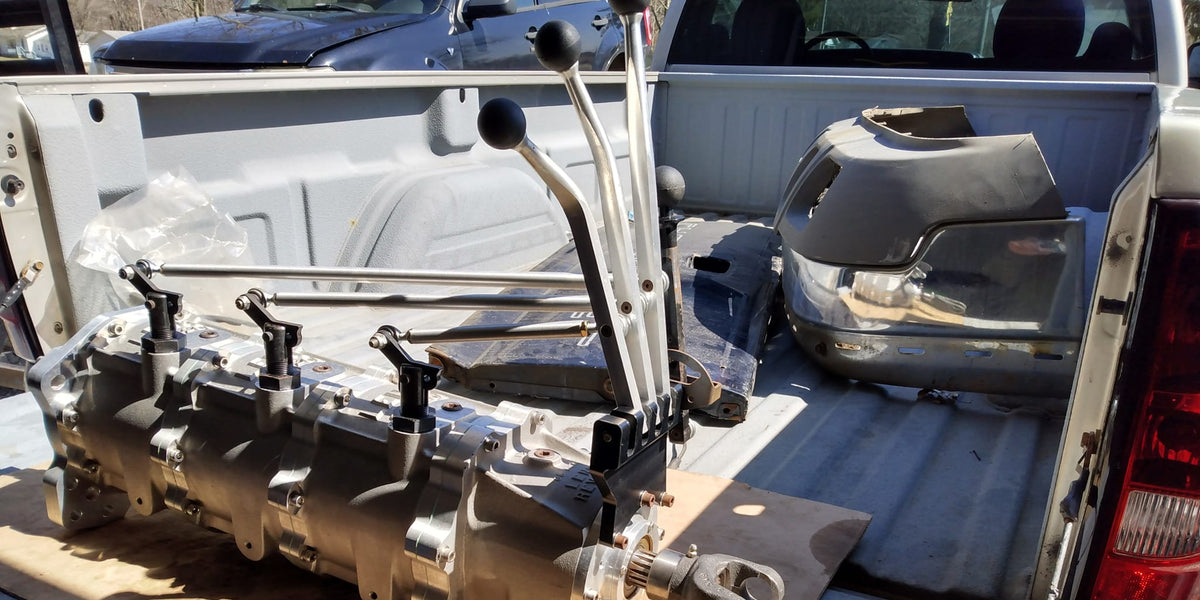 LENCO ST 1200 4-Speed Transmission with Ram Force 10.5 Dual Disc Clutc ...