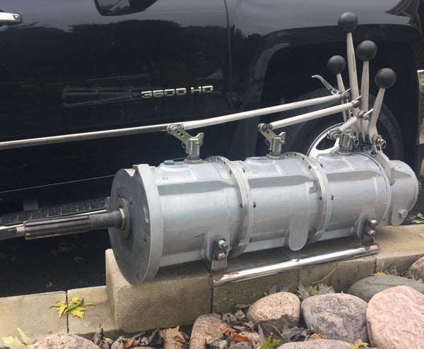 Lenco CS1 4-Speed Manual Transmission with Hurst Lighting Shifters ...