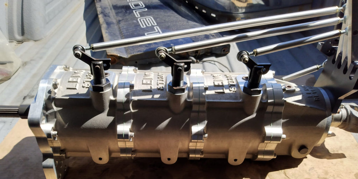 LENCO ST 1200 4-Speed Transmission with Ram Force 10.5 Dual Disc Clutc ...