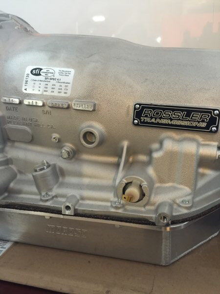 Brand New BILLET ROSSLER TH400 2 Speed Transmission with REID Bellhous ...
