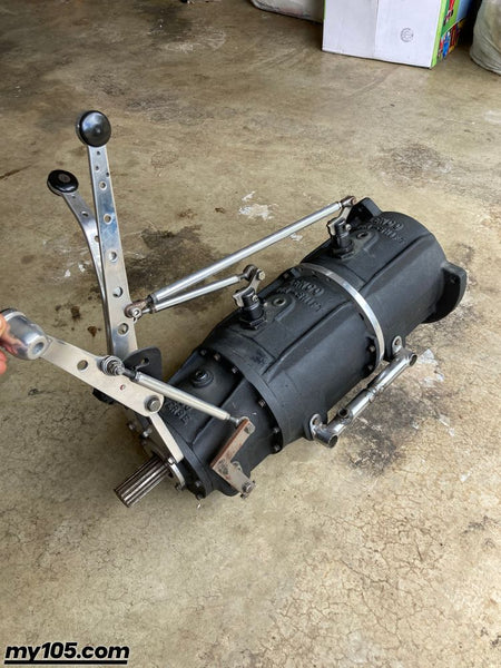 Lenco 3-Speed Transmission with Reverse, Fine Spline Input, Coarse Spi ...