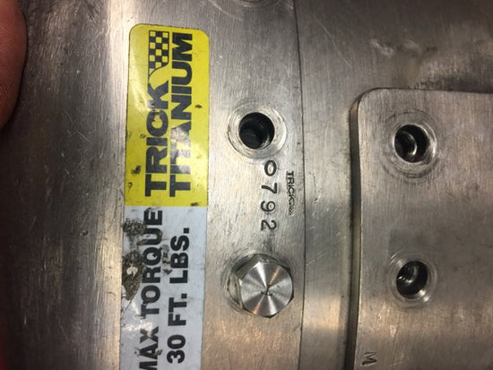 Trick Titanium 8 1/8 Bellhousing with Cross-shaft, Speed Sensor, Throw ...